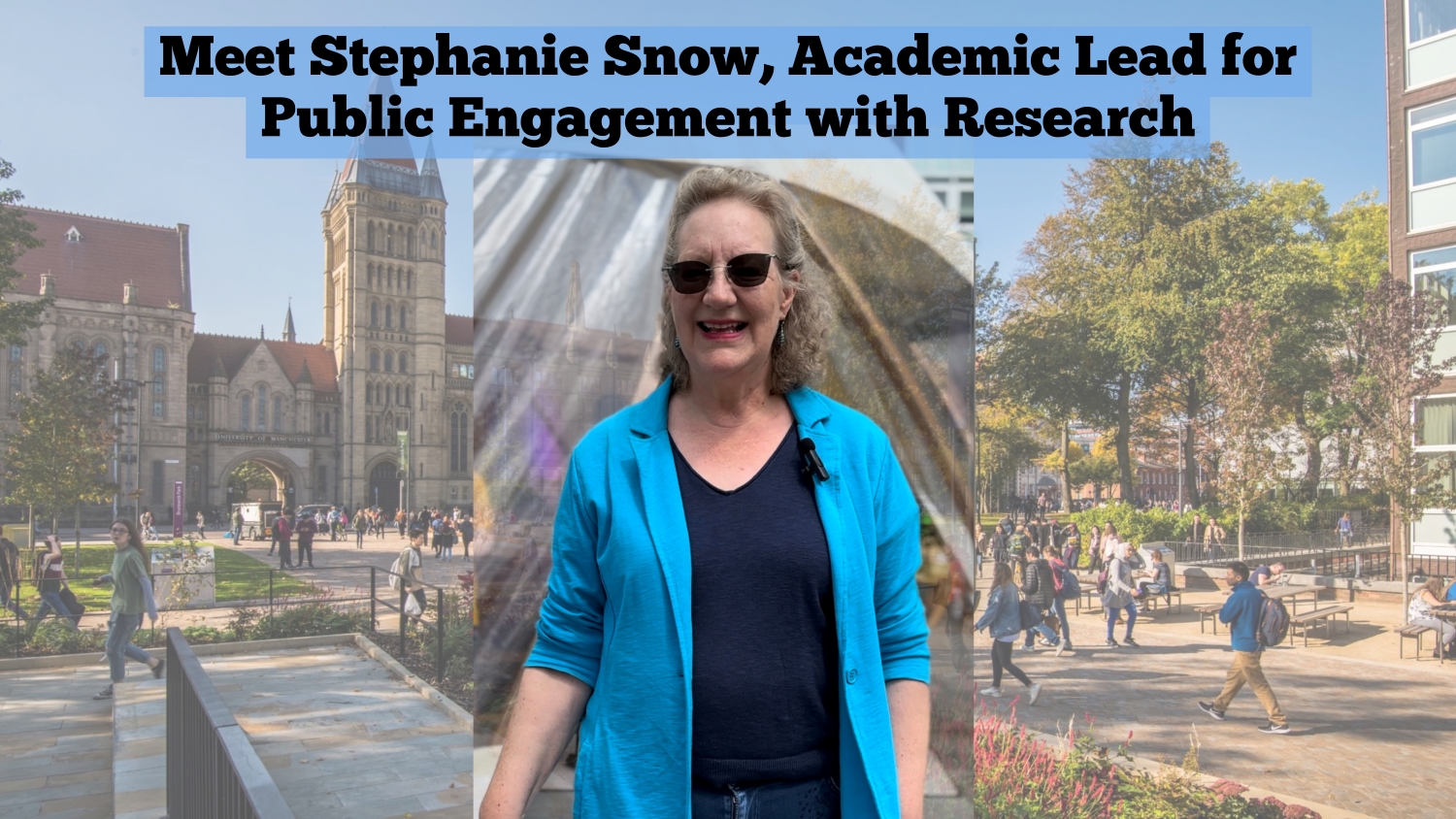 Social Responsibility | Meet Stephanie Snow, Academic Lead for Public Engagement with Research